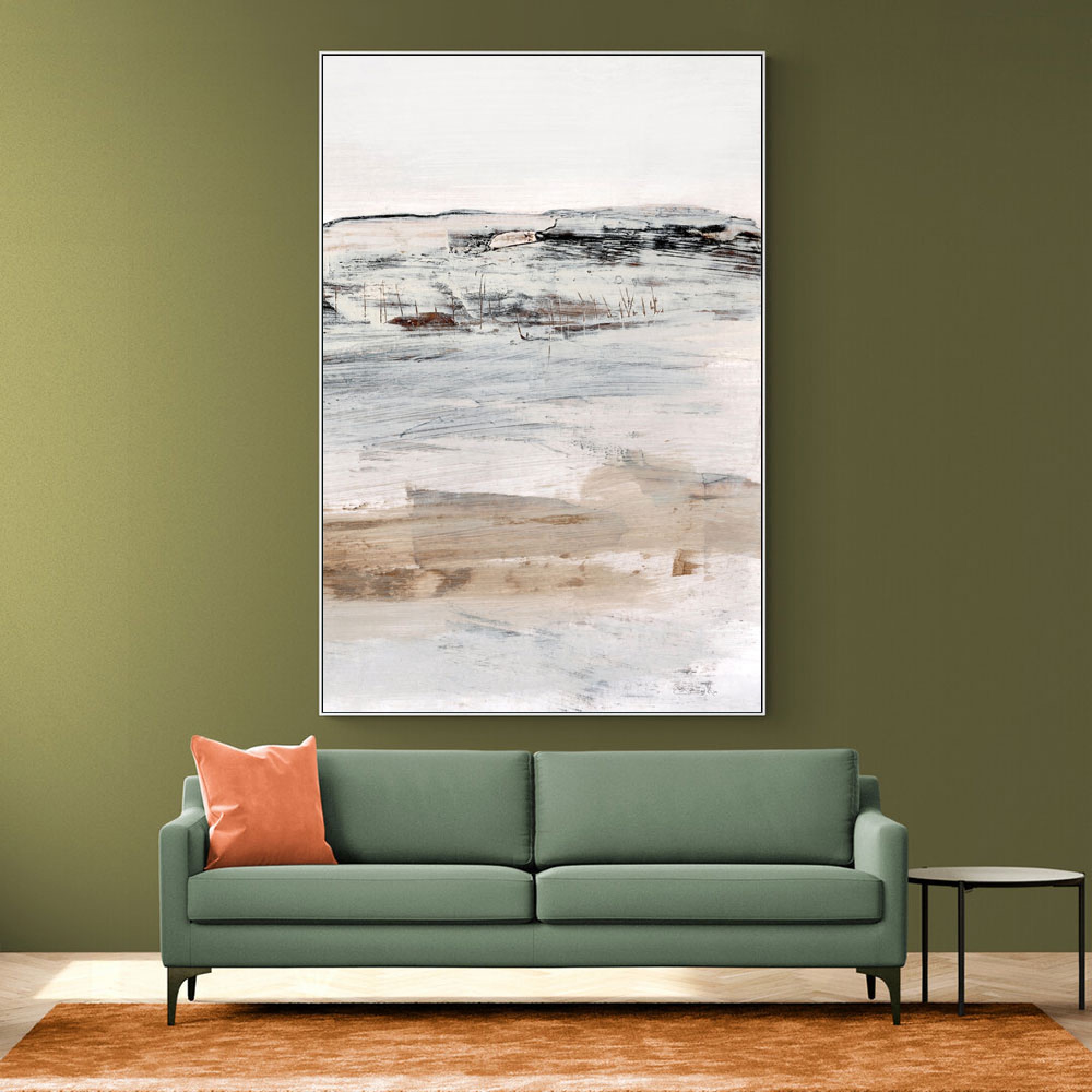 August No2 Abstract Wall Art